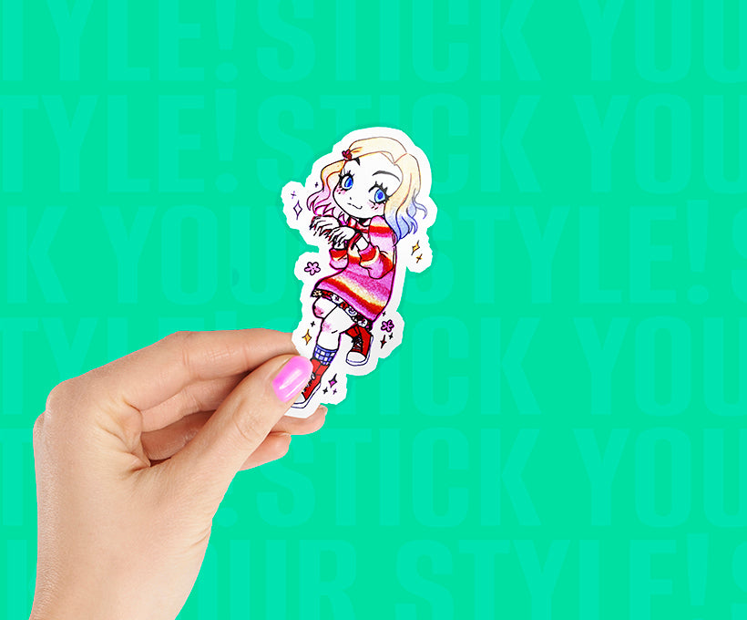Enid Sinclair Cute Magnetic Sticker – Stickkar.in